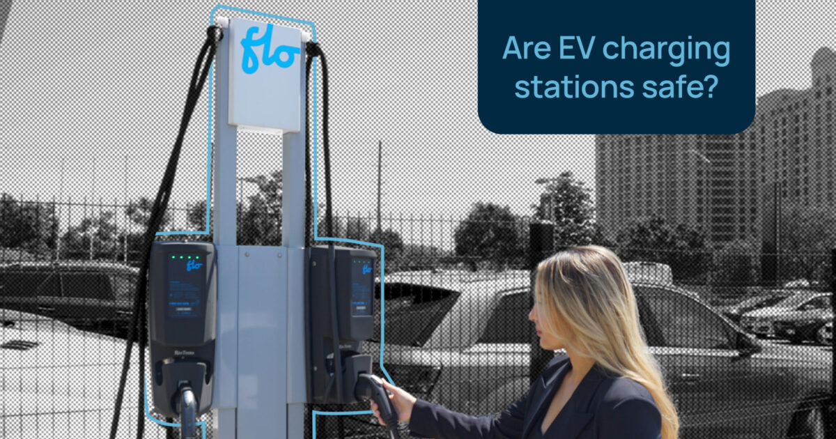 Electric car charging safety | FLO Canada