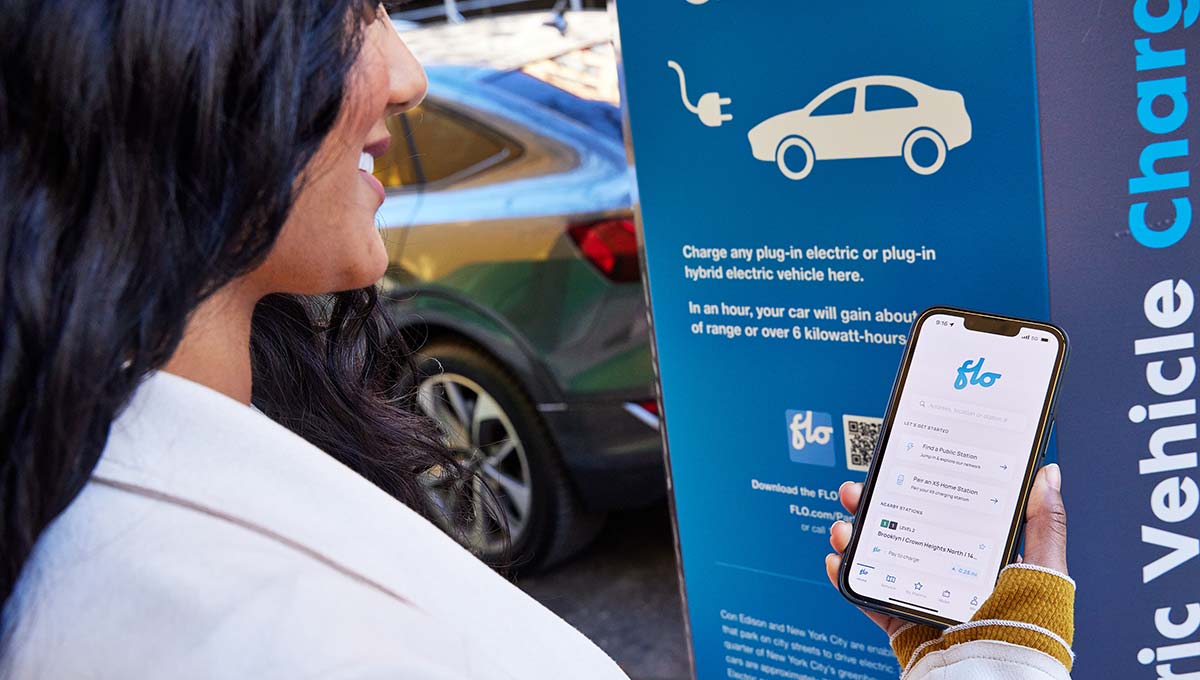 FLO Network. The Fast, Reliable EV Charging Station Network