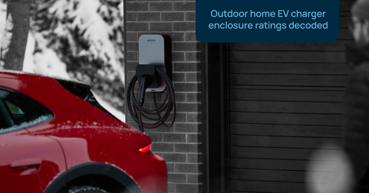 Outdoor Home EV Charger Enclosure Ratings Decoded | FLO